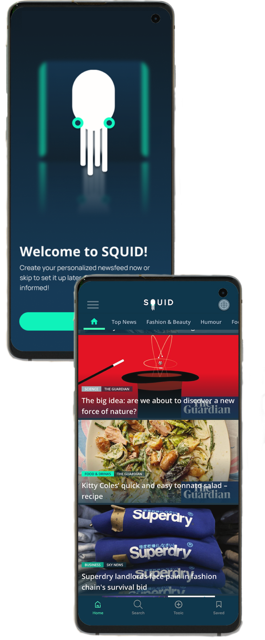 SQUID: Global News App - Personalized News & Worldwide Reach